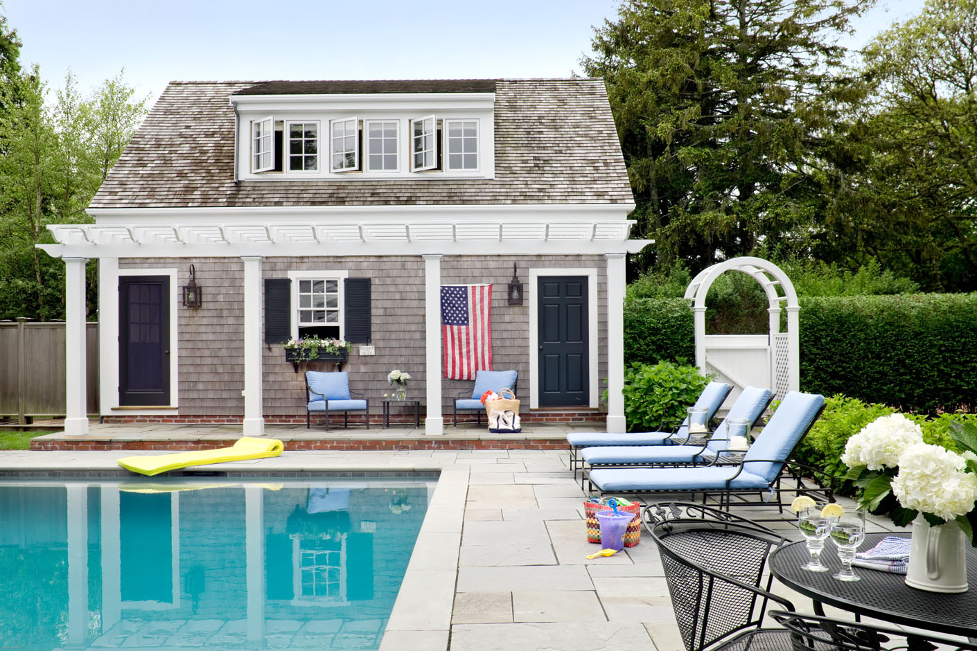 South Summer Street Pool House - Patrick Ahearn Architect