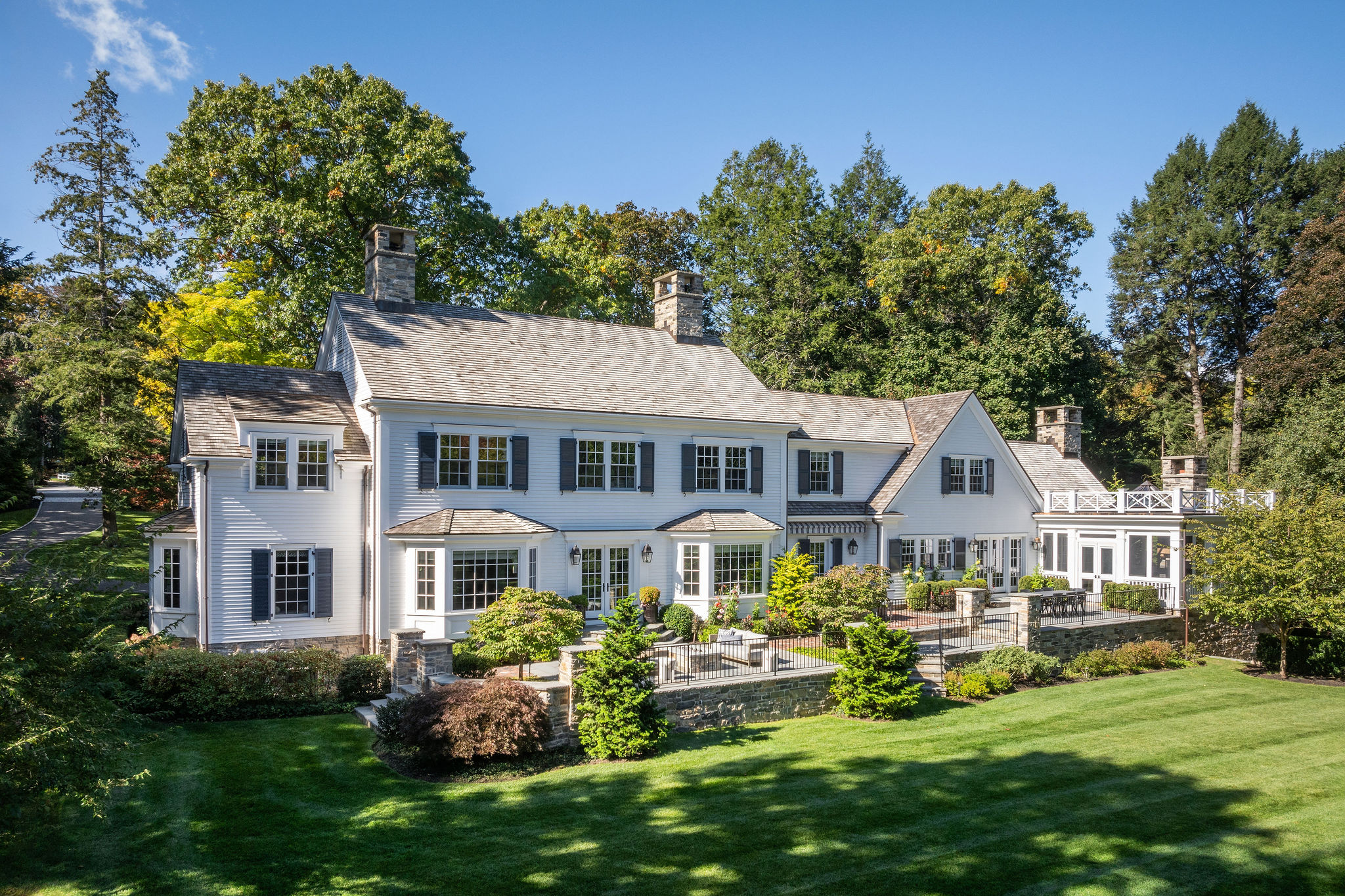 Wellesley Farms Custom Colonial - Patrick Ahearn Architect