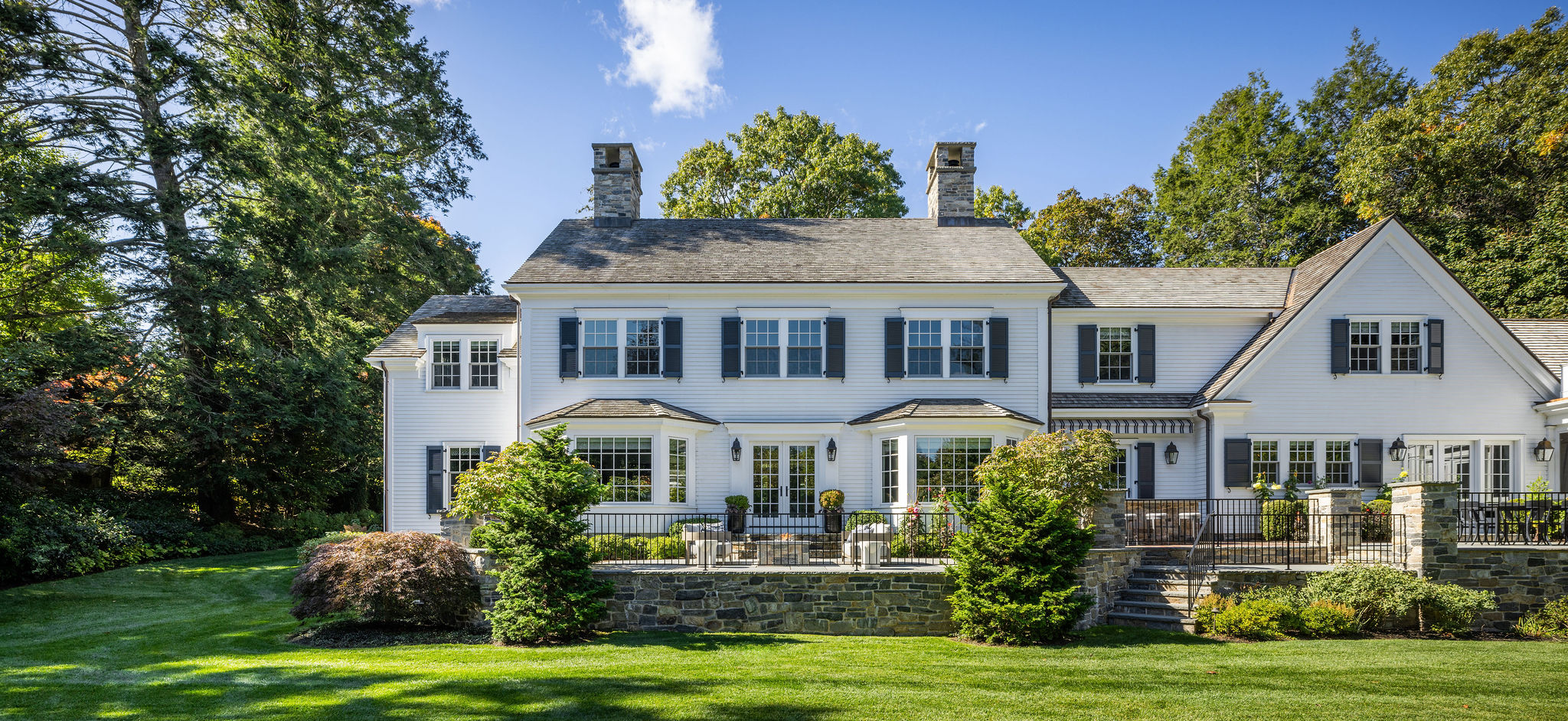 Wellesley Farms Custom Colonial - Patrick Ahearn Architect