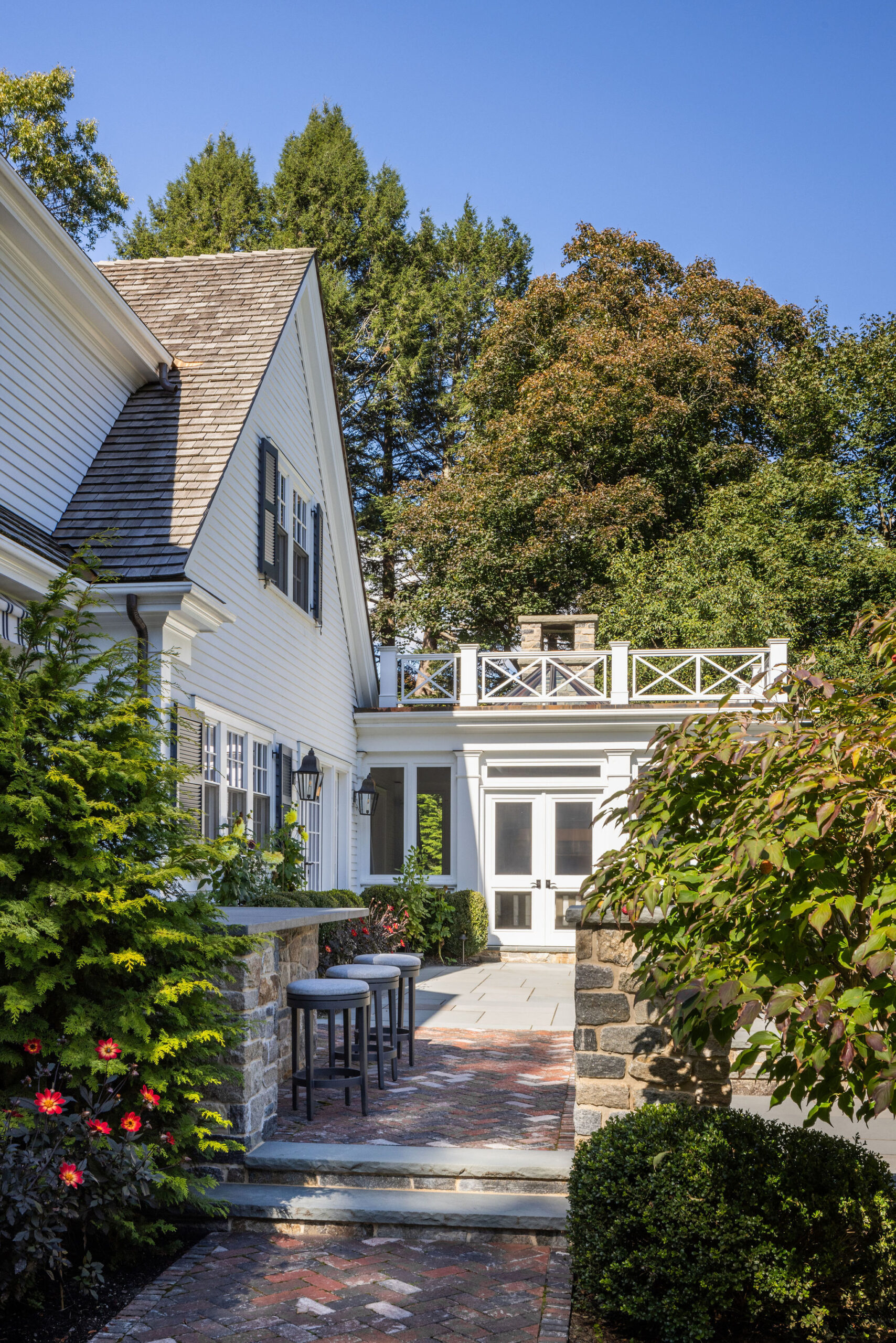 Wellesley Farms Custom Colonial - Patrick Ahearn Architect